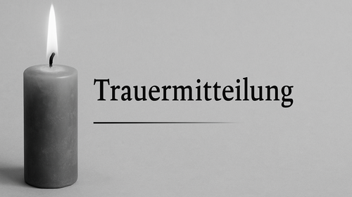 Trauermitteilung | Bundesverband der Strafvollzugsbediensteten BSBD